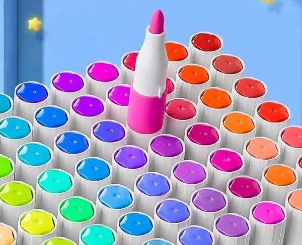 Washable Acrylic Marker Set – Art Supplies for Kindergarten Kids ...